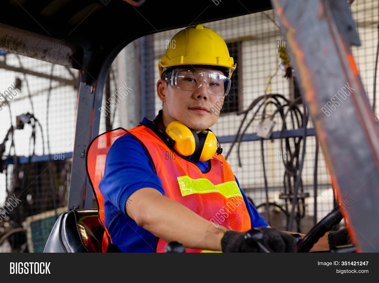 Man Yellow Safety Image & Photo (Free Trial) | Bigstock