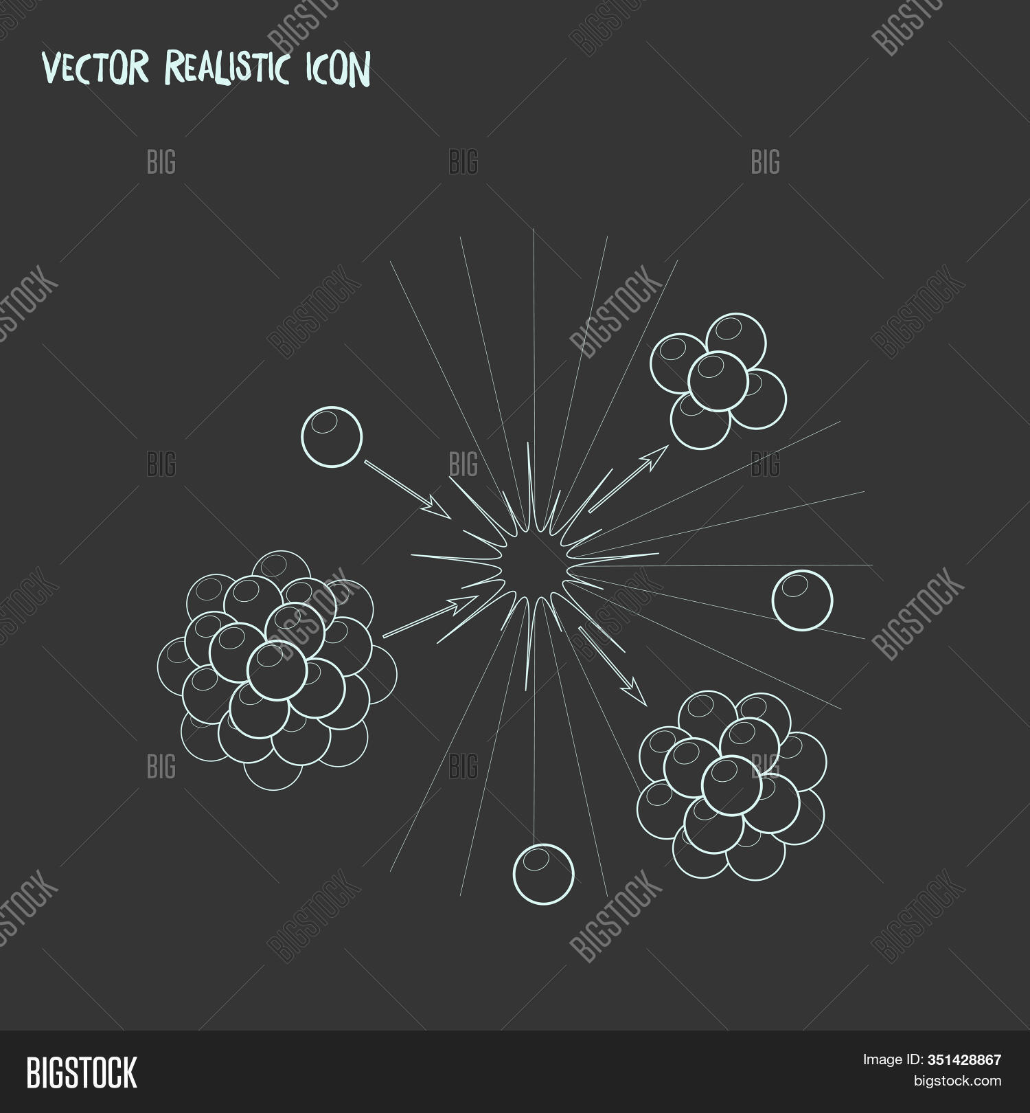 Nuclear Physics Icon Image & Photo (Free Trial) | Bigstock