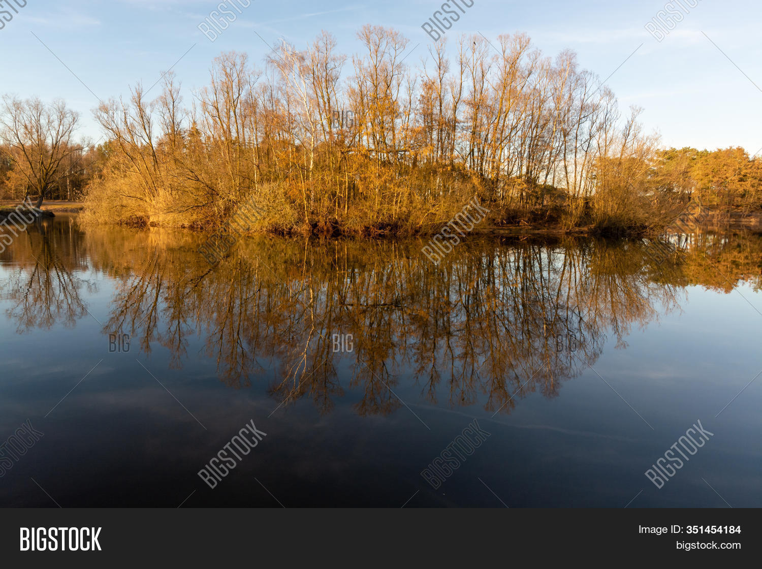Mirror Forest Lake Image & Photo (Free Trial) | Bigstock