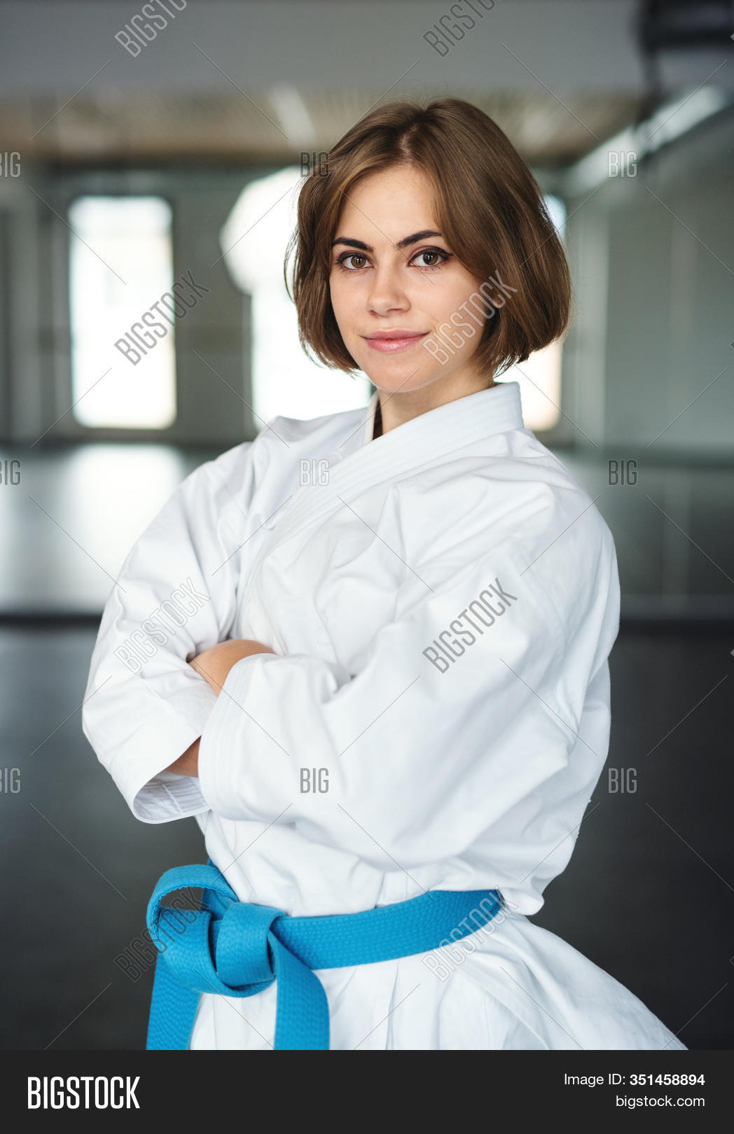 Young Karate Woman Image & Photo (Free Trial) | Bigstock