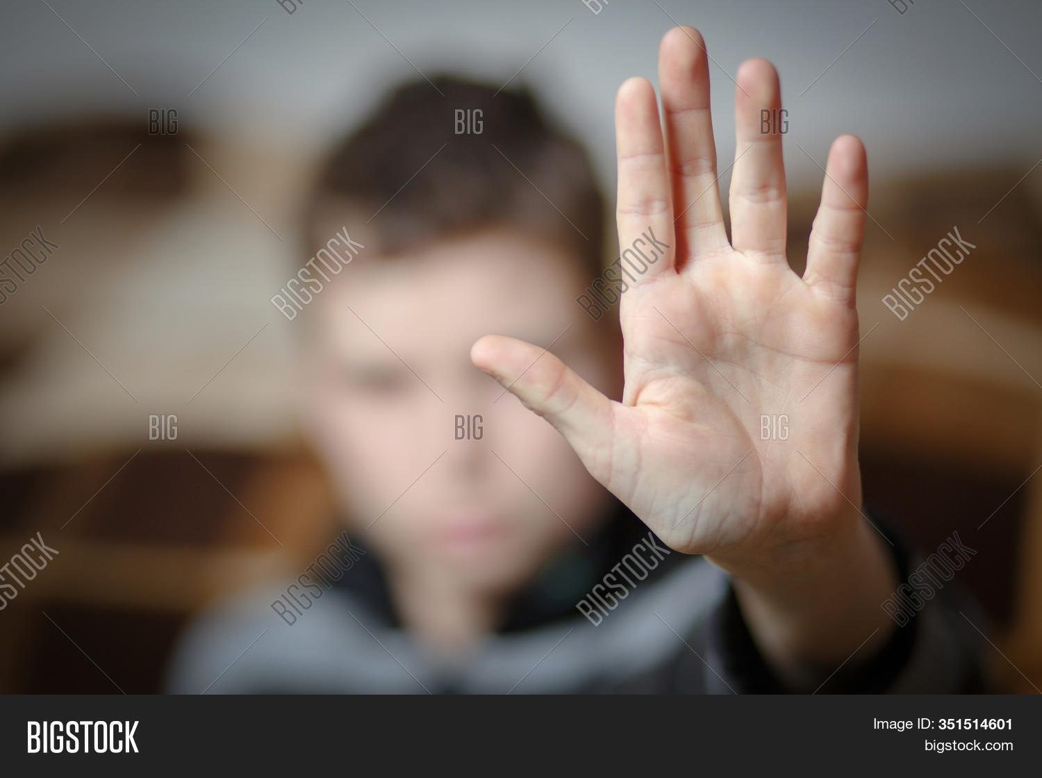Stop Hand Child, Sign Image & Photo (Free Trial) | Bigstock