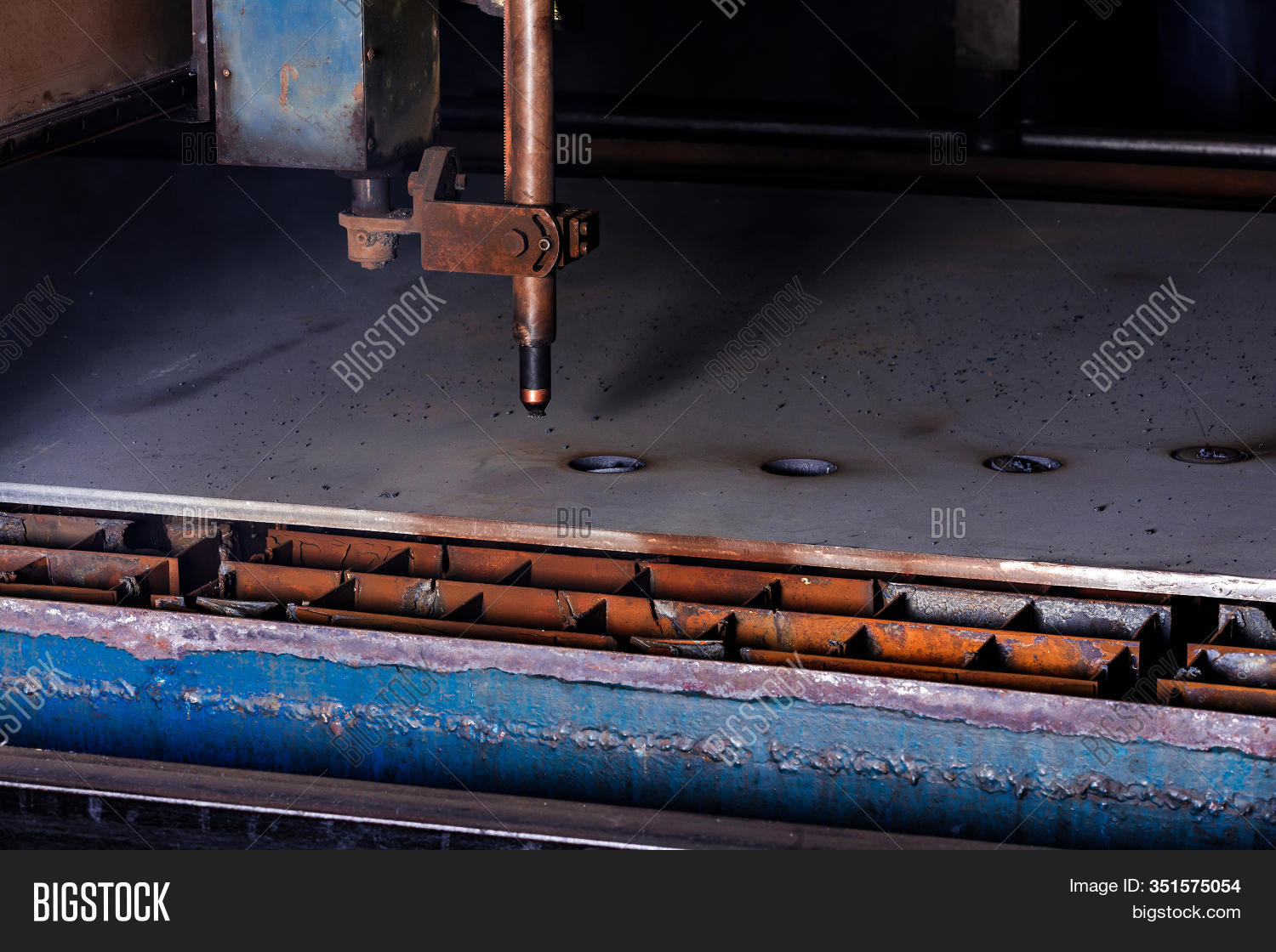 Plasma Cutting Metal Image & Photo (Free Trial) | Bigstock