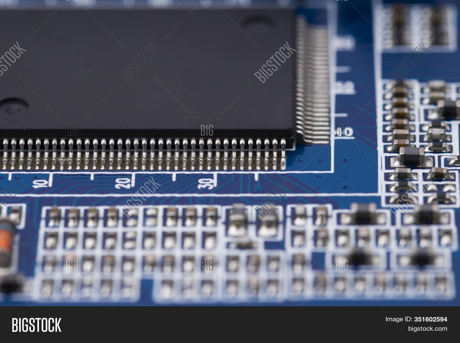 Black Microchip On On Image & Photo (Free Trial) | Bigstock