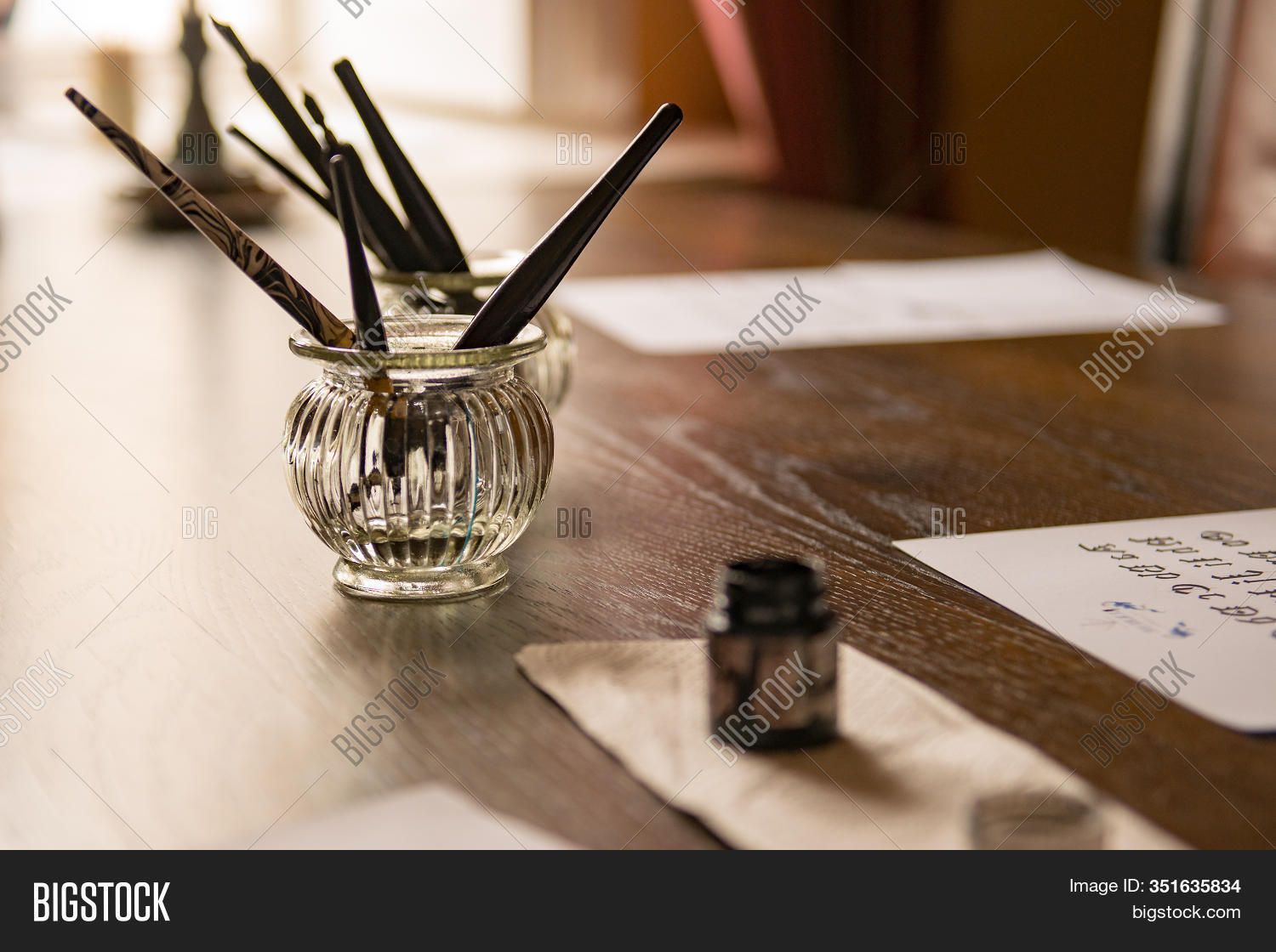 Antique Feather Pens, Image & Photo (Free Trial) | Bigstock