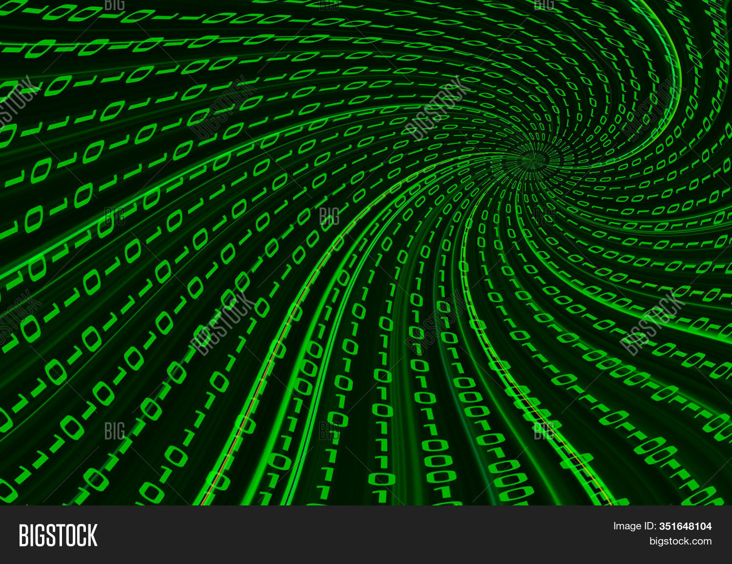 Digital Binary Data Image & Photo (Free Trial) | Bigstock