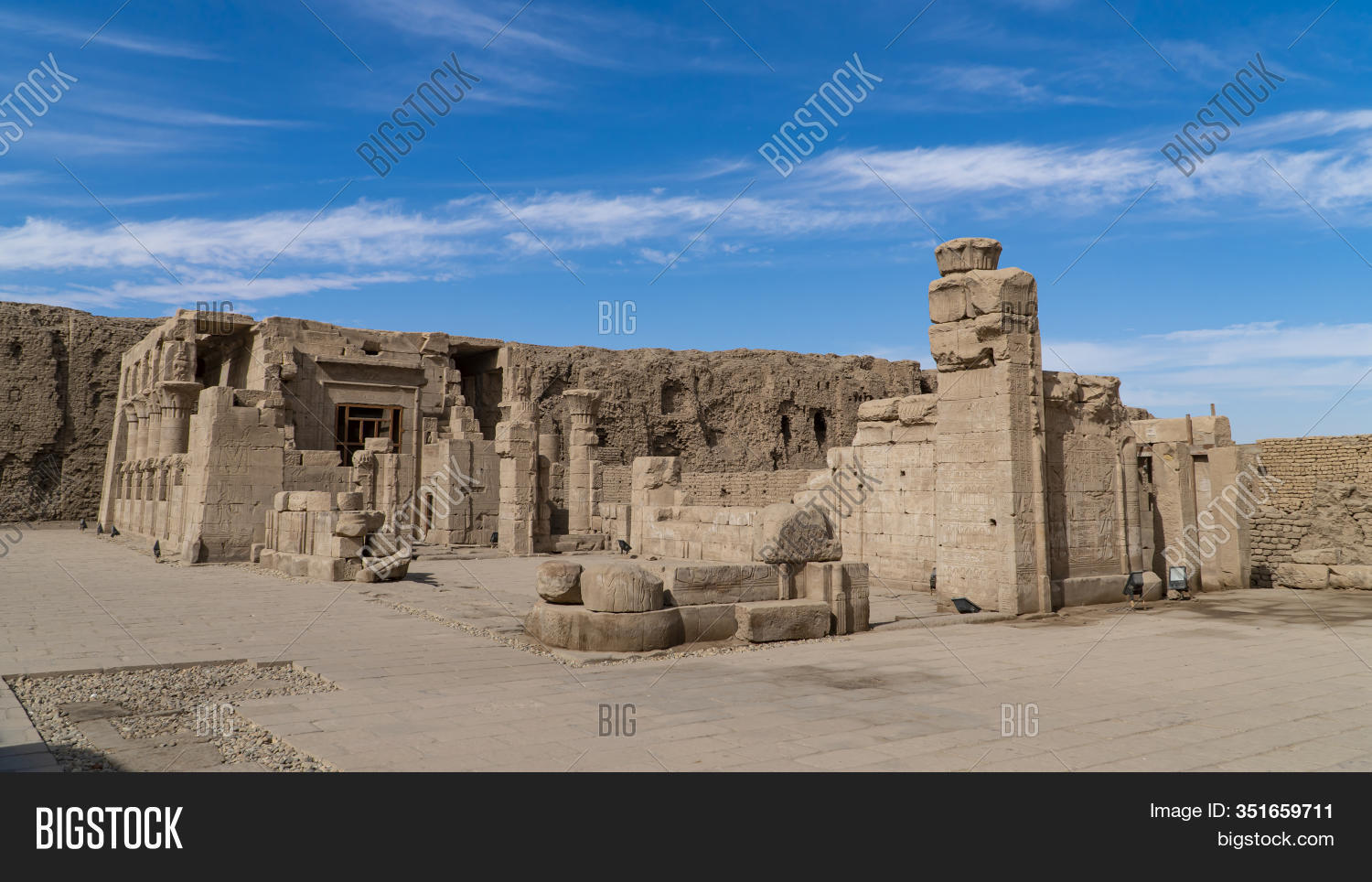 Edfu Site Ptolemaic Image & Photo (Free Trial) | Bigstock