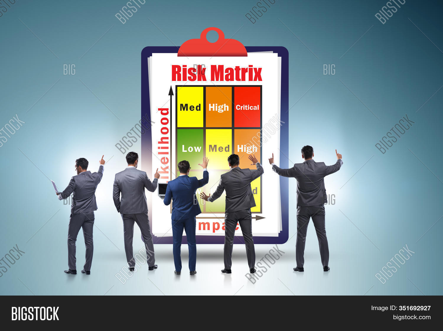 Risk Matrix Concept Image & Photo (Free Trial) | Bigstock