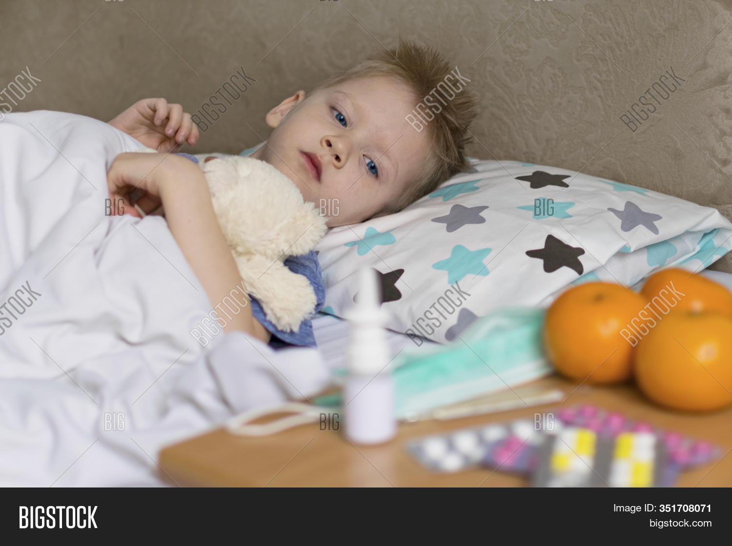 Sick Sad Child Image & Photo (Free Trial) | Bigstock