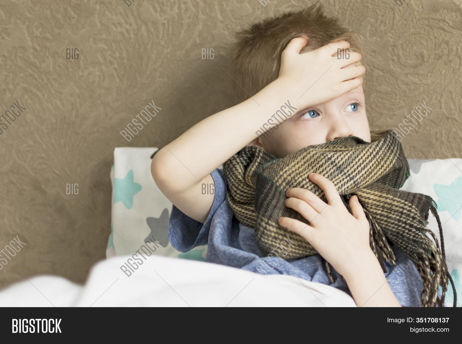 Sick Sad Child Image & Photo (Free Trial) | Bigstock