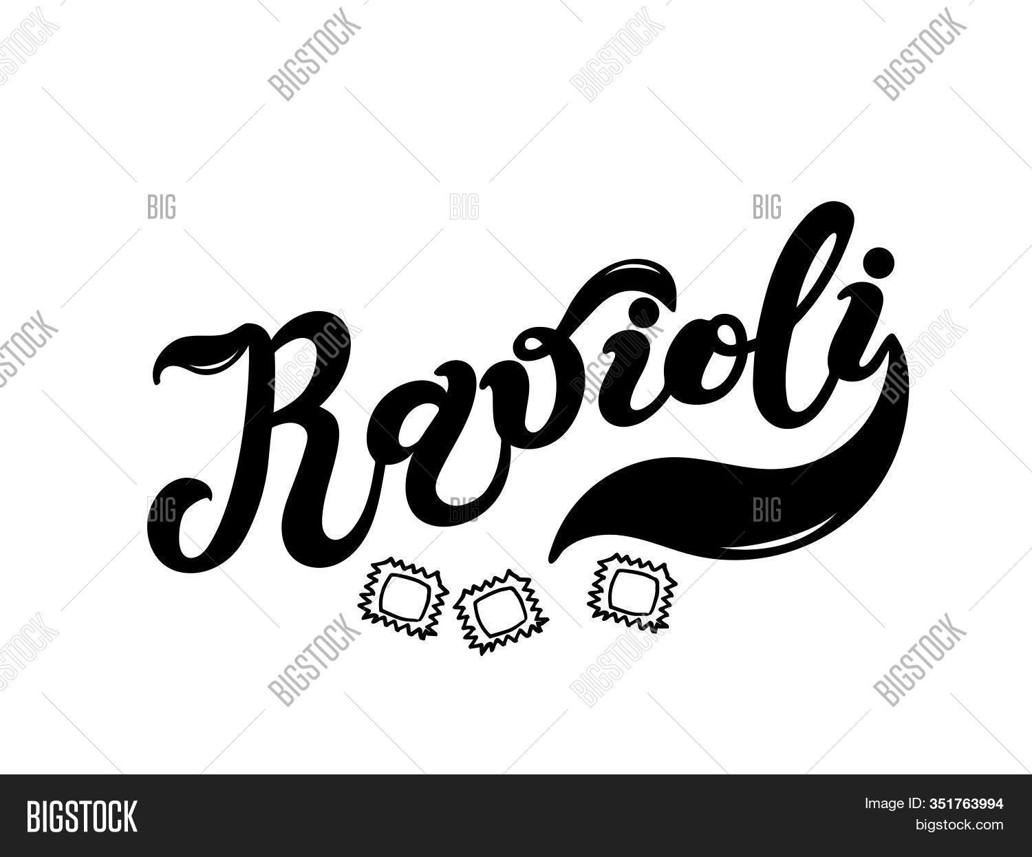 Ravioli. Name Type Vector & Photo (Free Trial) | Bigstock