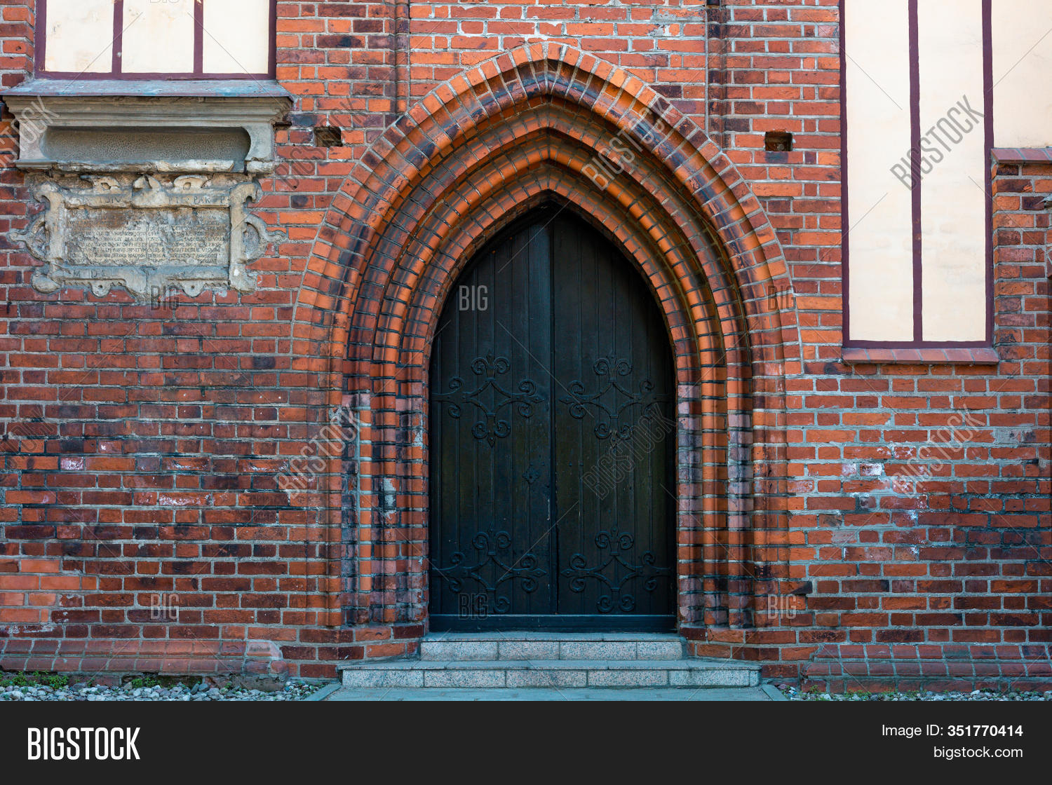 Black Wooden Gate Form Image & Photo (Free Trial) | Bigstock