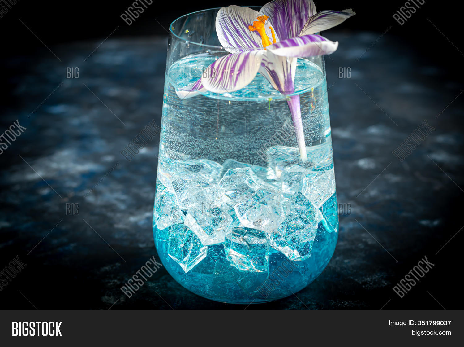 Cocktail Blue Liquor Image & Photo (Free Trial) | Bigstock