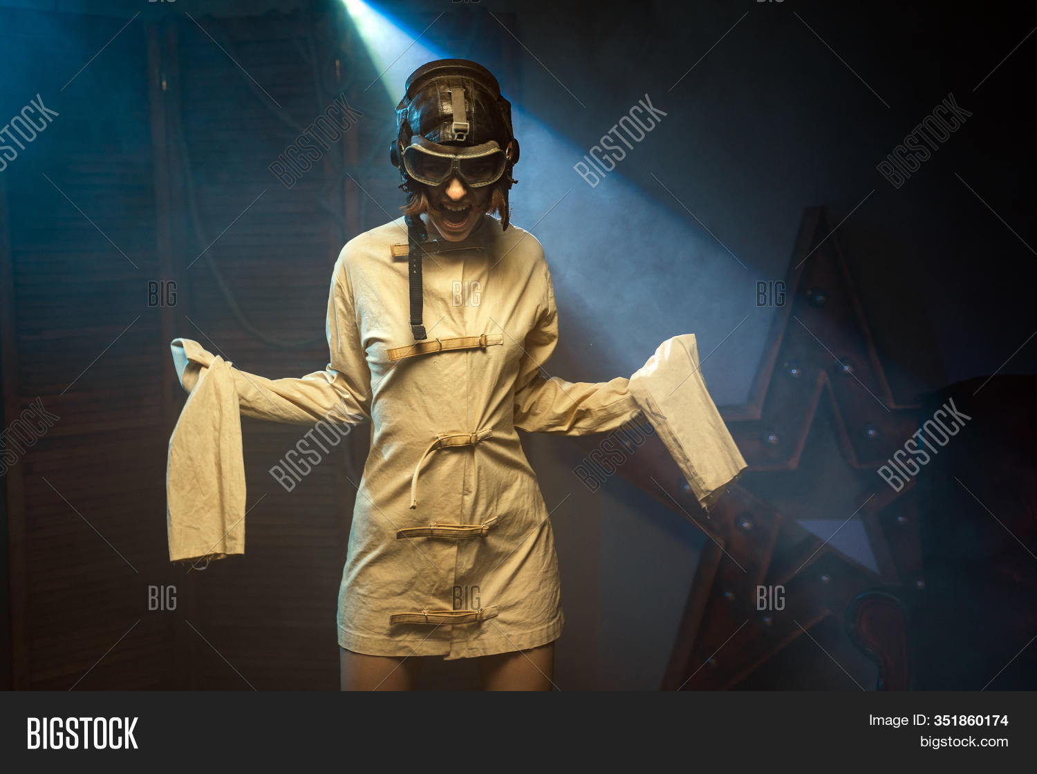 Insane Girl In A Straight Jacket