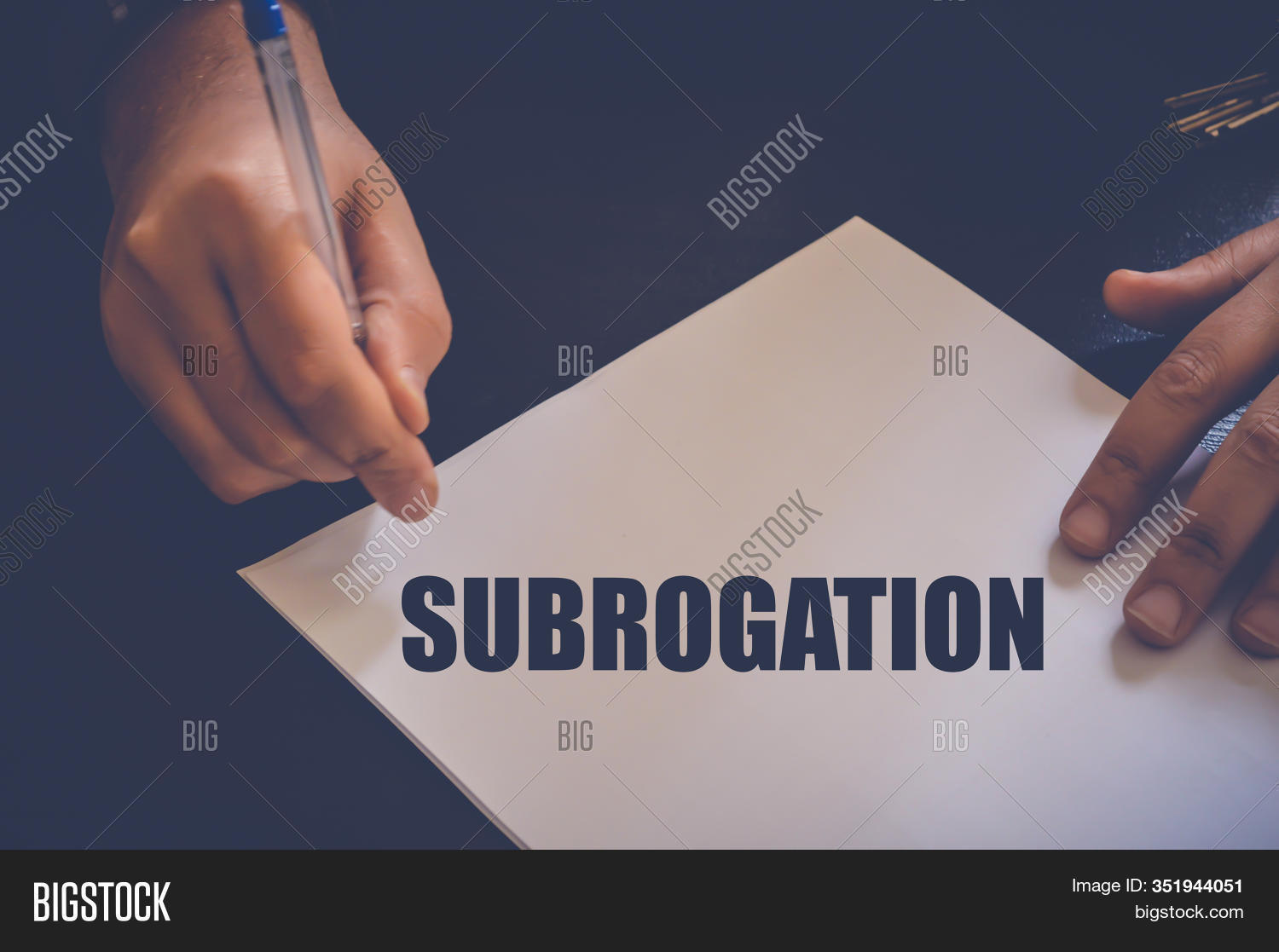 Subrogation Word Image & Photo (Free Trial) | Bigstock