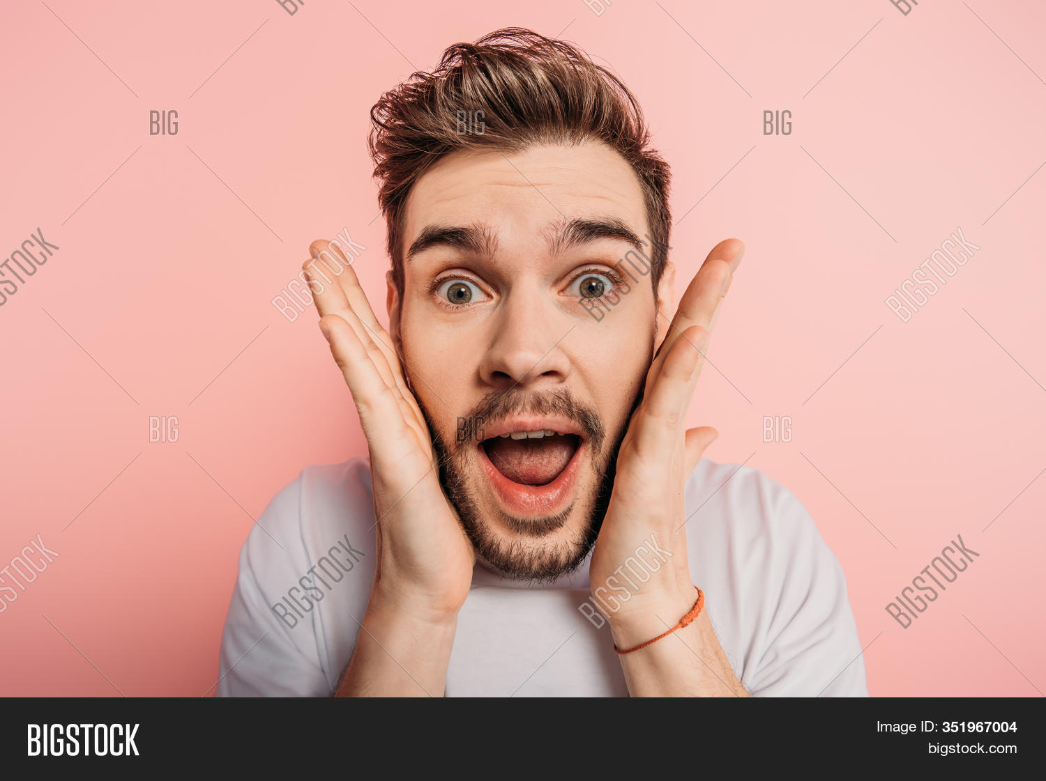 Shocked Man Crazy Face Image & Photo (Free Trial) | Bigstock