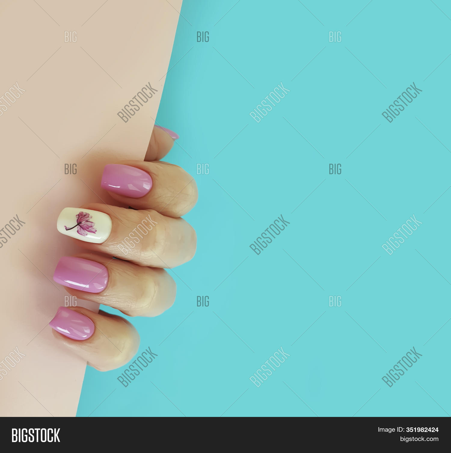 Female Hand Nail Image & Photo (Free Trial) | Bigstock