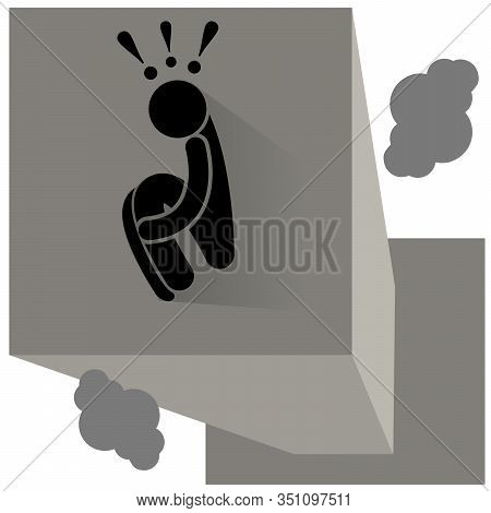 Acrophobia. Phobia. Vector & Photo (Free Trial) | Bigstock