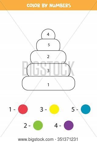 Color Toy Pyramid By Vector & Photo (Free Trial) | Bigstock