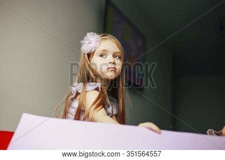 Little Girl Sad Face. Image & Photo (Free Trial) | Bigstock