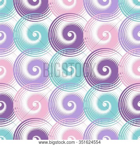 Spiral Swirls Purple Vector & Photo (Free Trial) | Bigstock