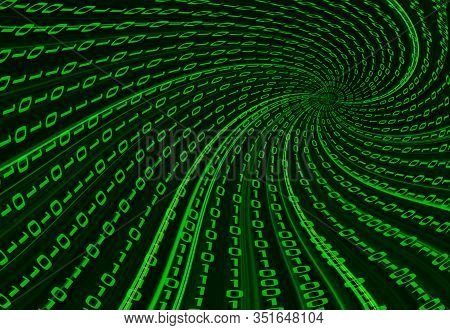 Digital Binary Data Image & Photo (Free Trial) | Bigstock