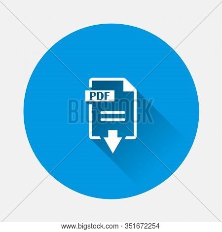 Pdf Icon. Downloads Vector & Photo (free Trial) | Bigstock