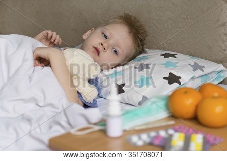 Sick Sad Child Image & Photo (Free Trial) | Bigstock