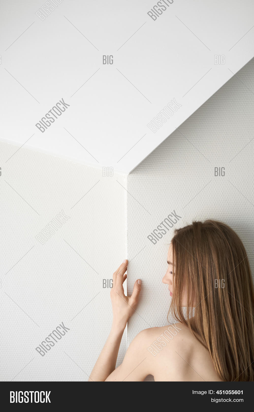 Woman Posing Back Image & Photo (Free Trial) | Bigstock