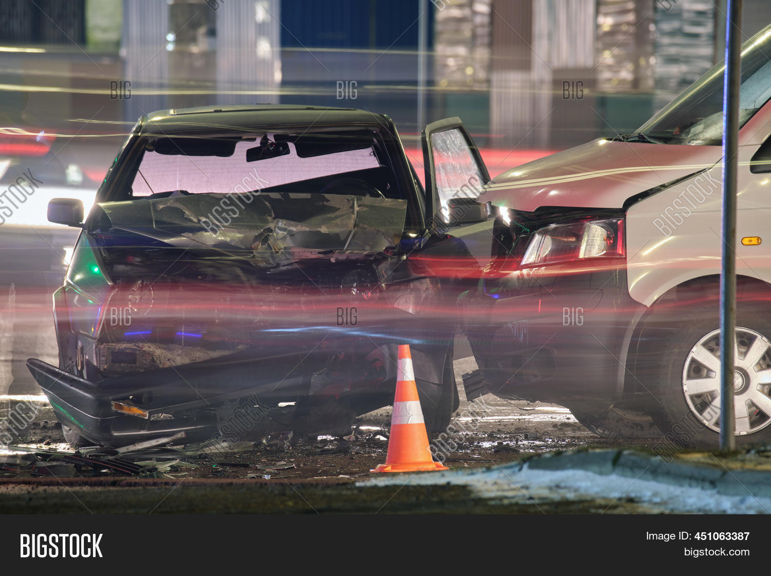 Damaged Heavy Car Image & Photo (Free Trial) | Bigstock