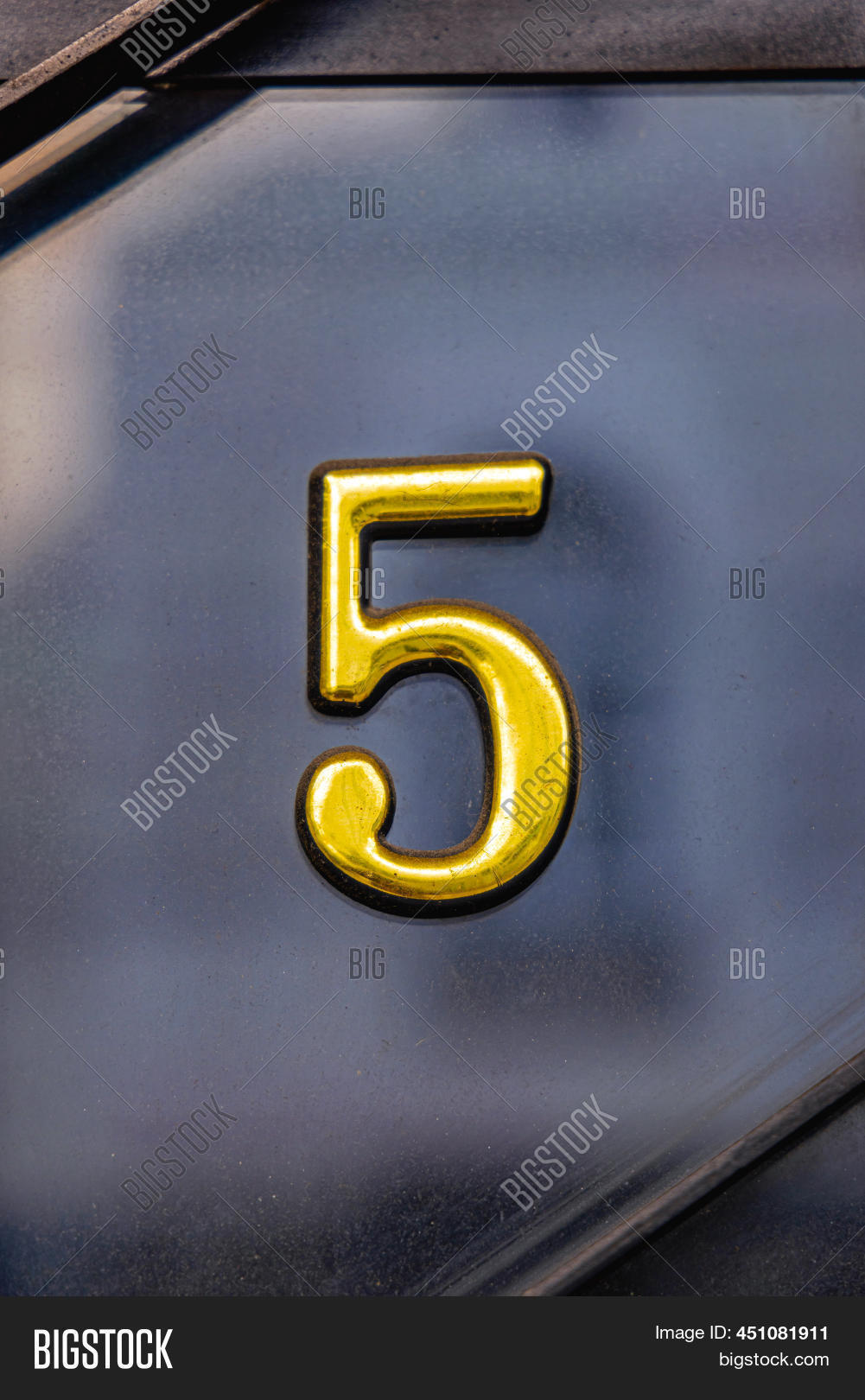 3d Golden Number Five Image & Photo (Free Trial) | Bigstock