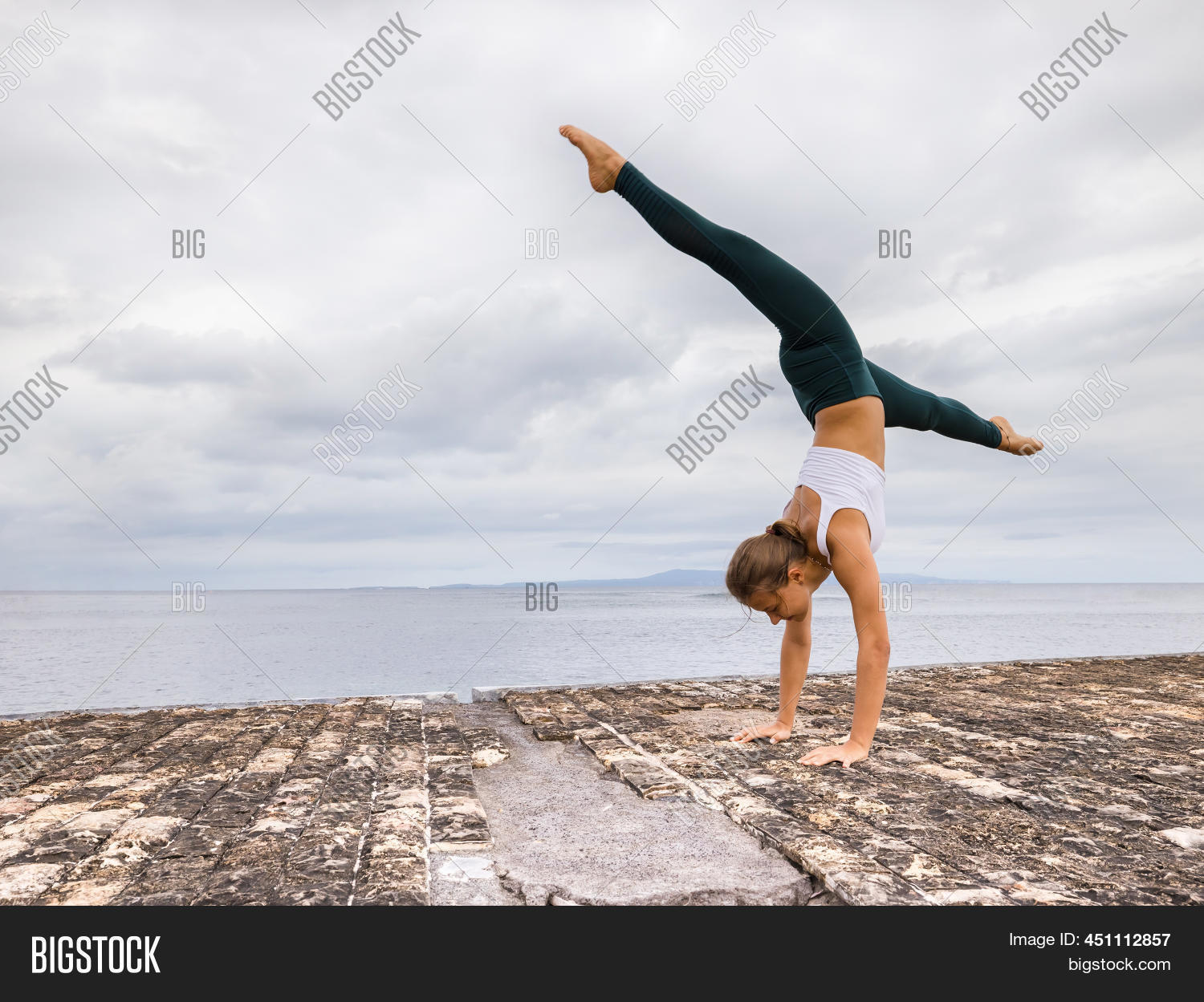 Outdoor Yoga Practice Image & Photo (Free Trial) | Bigstock