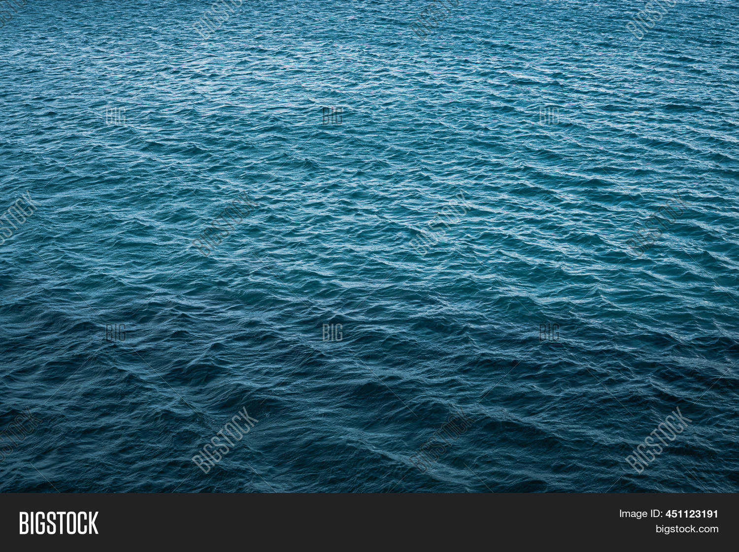 Calm Deep Blue Sea Image & Photo (Free Trial) | Bigstock