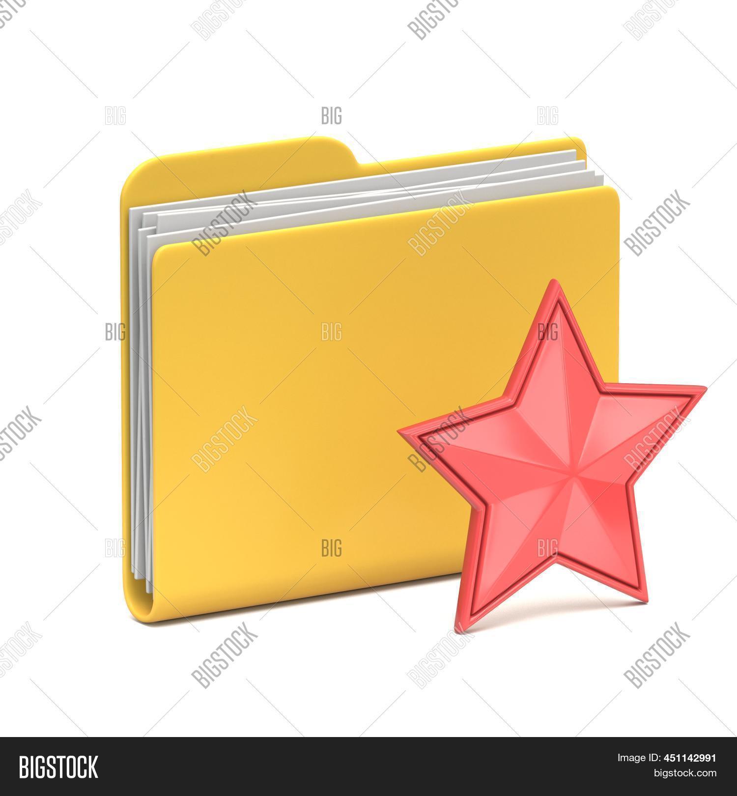 Yellow Folder Icon Image & Photo (Free Trial) | Bigstock