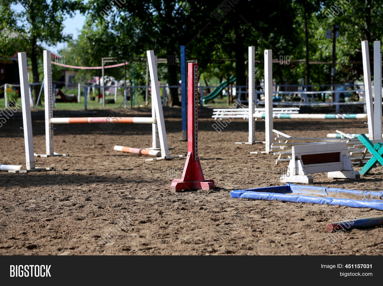 Show Jumping Poles Image & Photo (Free Trial) | Bigstock