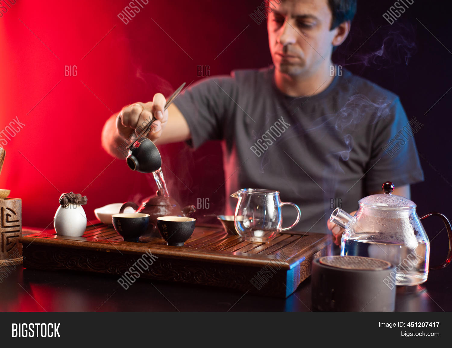 Man Makes Tea Tea Image & Photo (Free Trial) | Bigstock