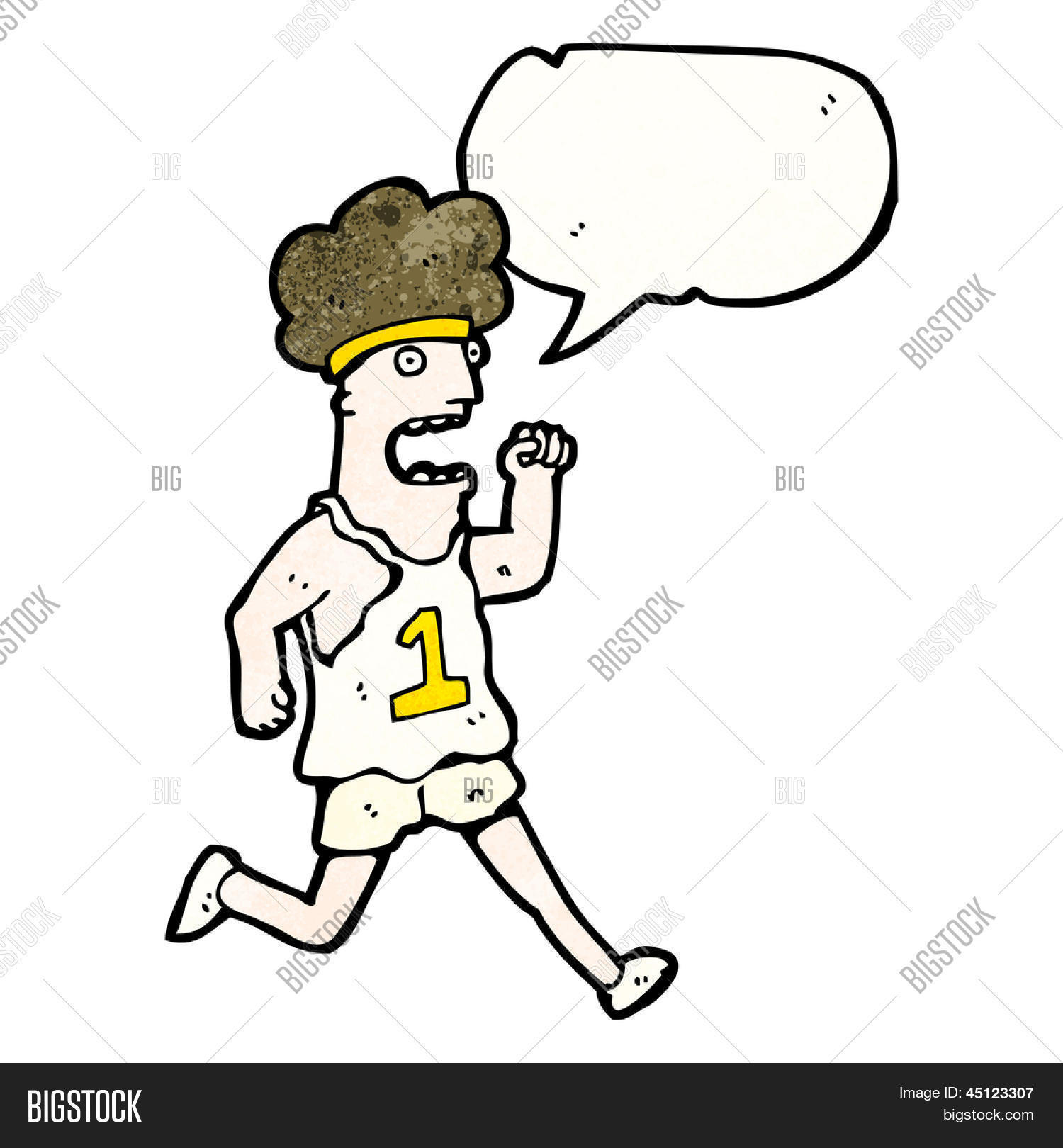 Cartoon Tired Marathon Image & Photo (Free Trial) | Bigstock