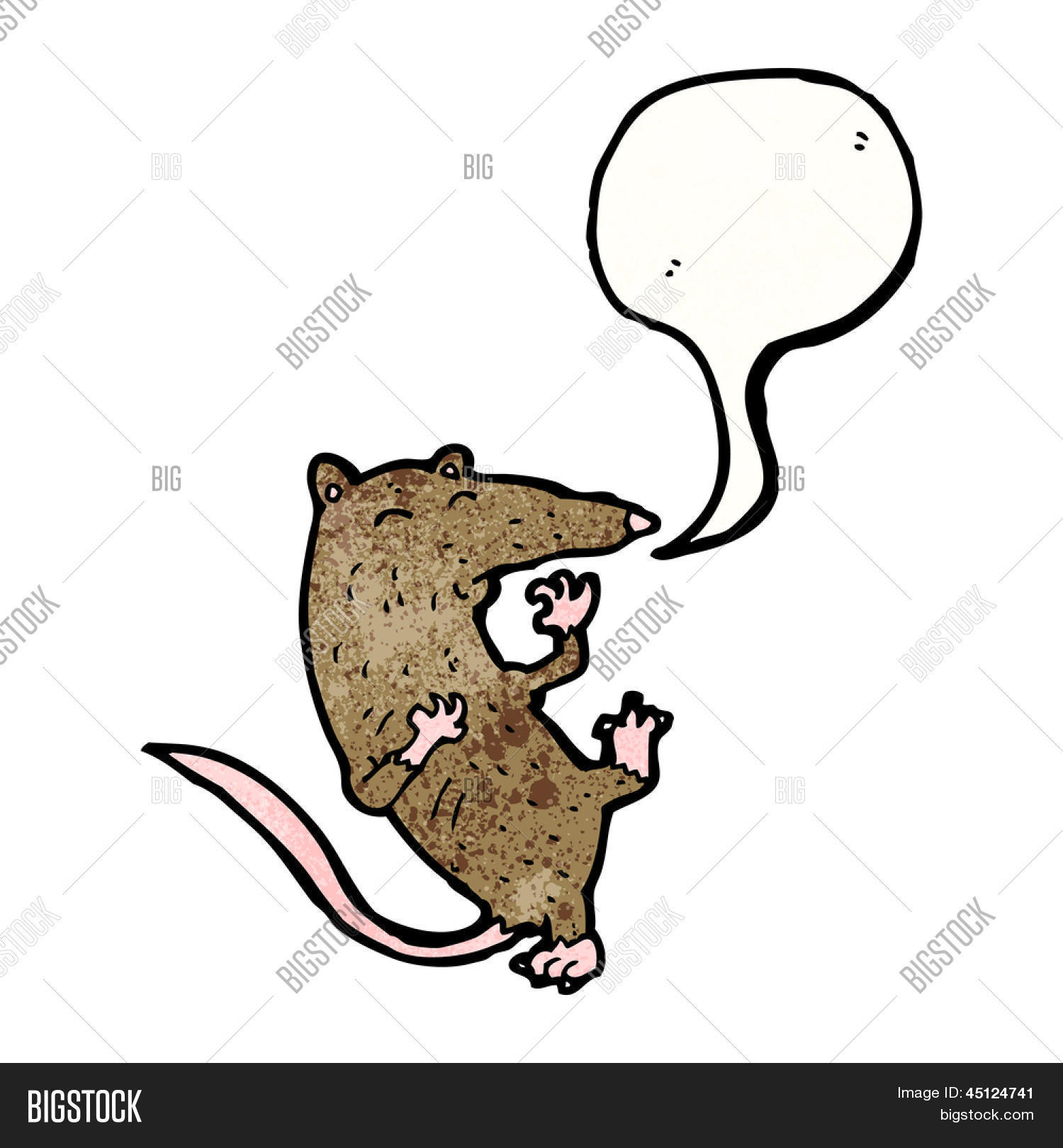 Cartoon Rat Having Image & Photo (Free Trial) | Bigstock