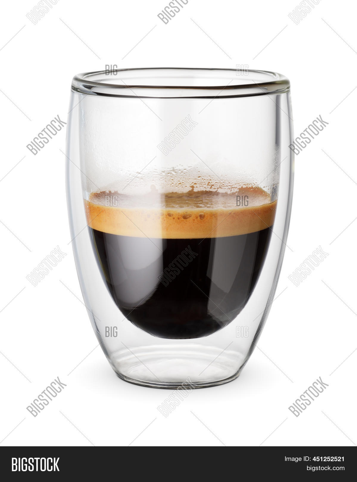 Glass Double Wall Cup Image & Photo (Free Trial) | Bigstock