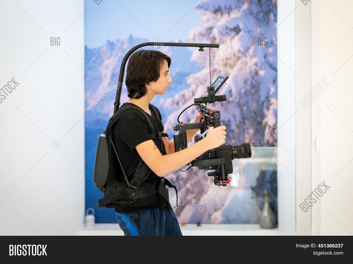 Camera Man Take Photos Image & Photo (Free Trial) | Bigstock