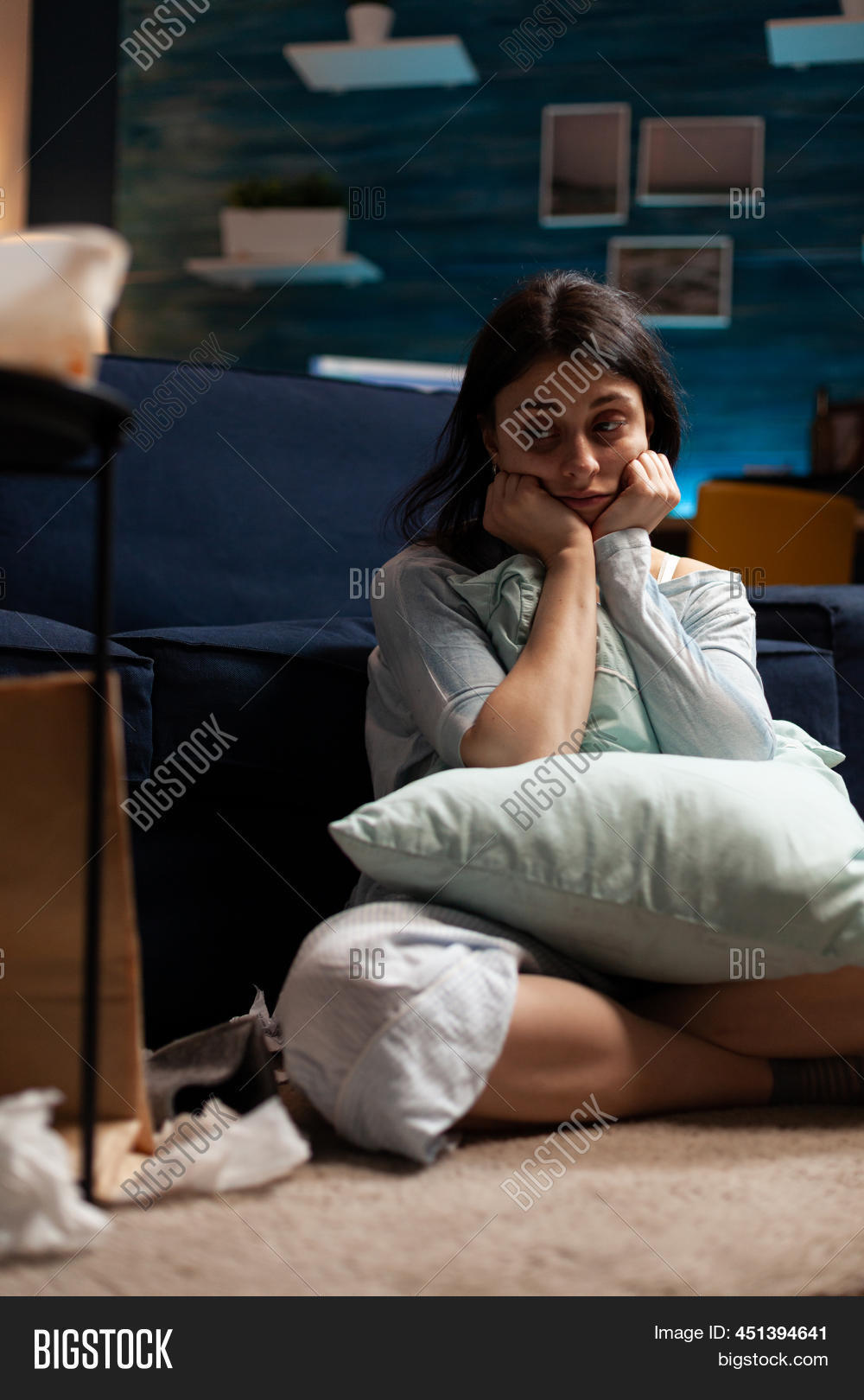 Sad Depressed Person Image & Photo (Free Trial) | Bigstock