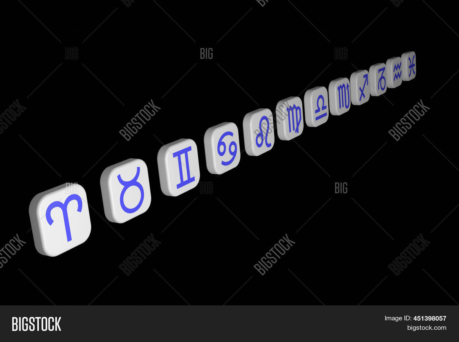 Blue Astrological Image & Photo (Free Trial) | Bigstock