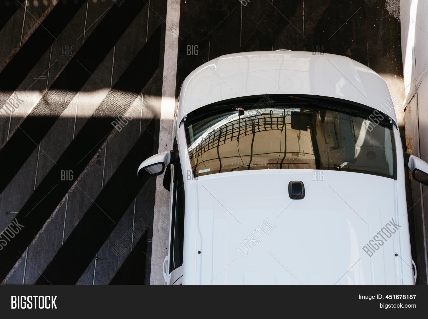 Car Parked On Car Deck Image & Photo (Free Trial) | Bigstock