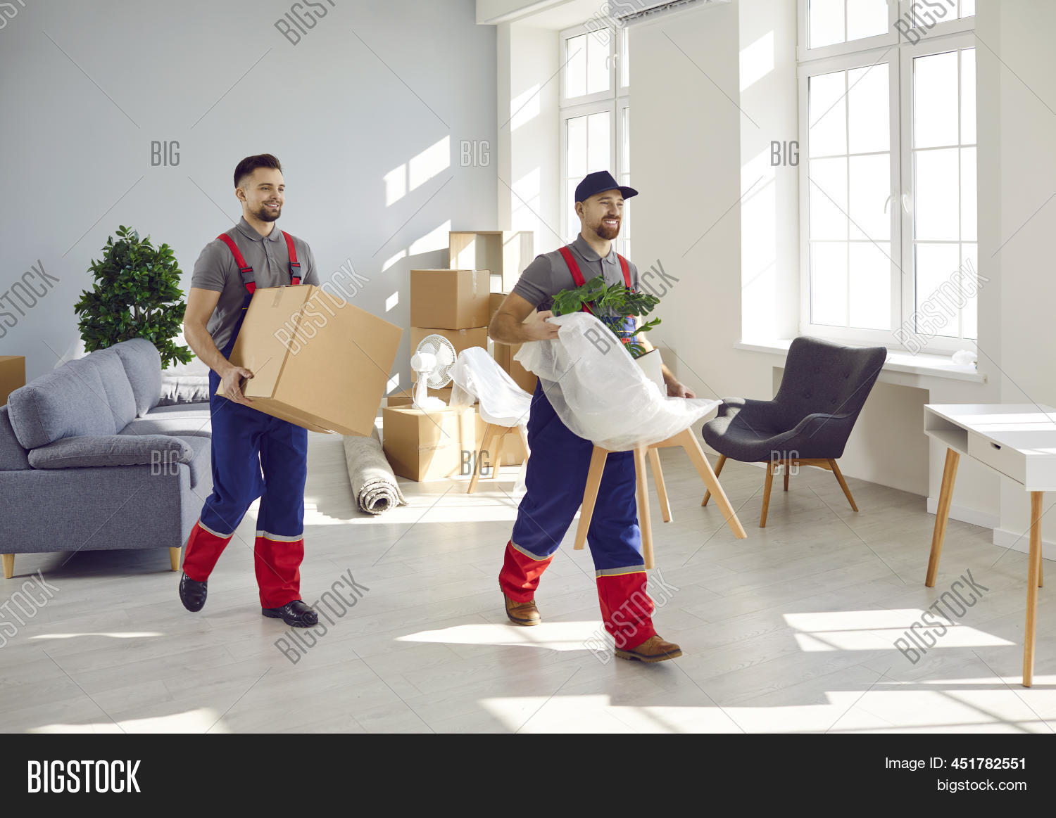 Male Movers Unload Image & Photo (Free Trial) | Bigstock