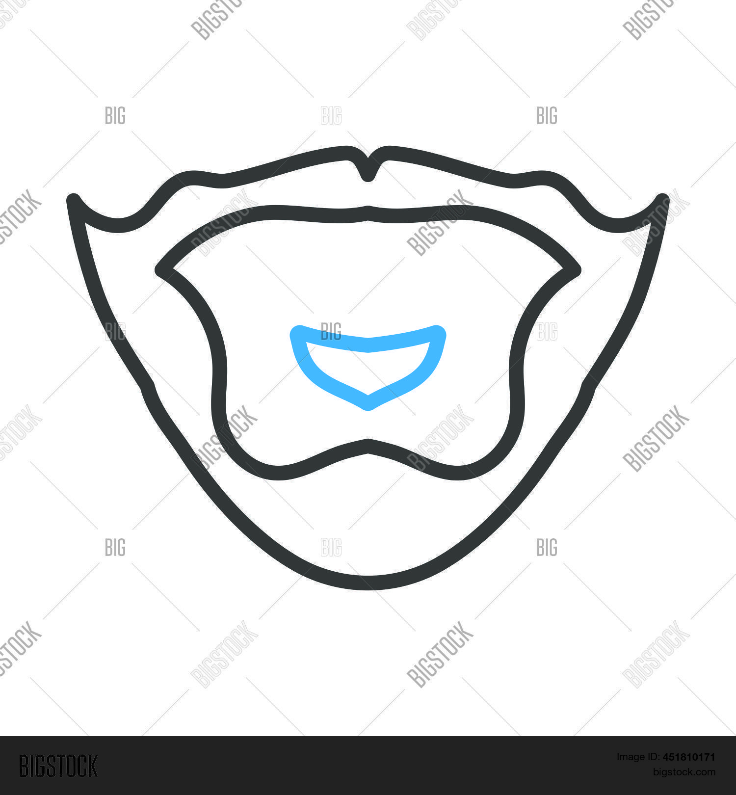 Goatee Icon. Editable Vector & Photo (Free Trial) | Bigstock