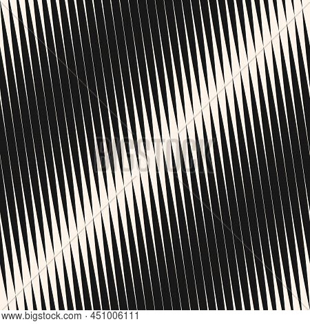 Halftone Line Background. Vector Seamless Pattern With Diagonal Lines ...