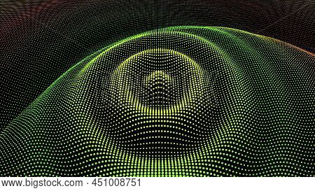 Particle Dimension Vector & Photo (Free Trial) | Bigstock