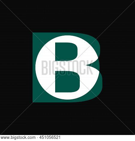 B Bold Letter Mark Vector & Photo (Free Trial) | Bigstock