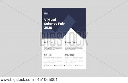 Science Fair Flyer Vector & Photo (Free Trial) | Bigstock