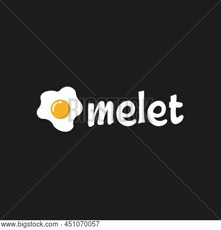 Omelet Logo Poster Vector & Photo (Free Trial) | Bigstock