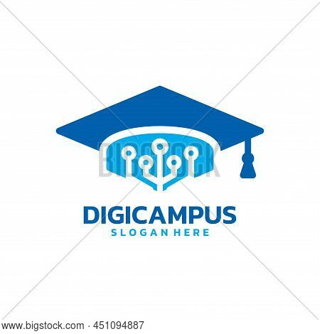 Digital Campus Logo Vector & Photo (Free Trial) | Bigstock